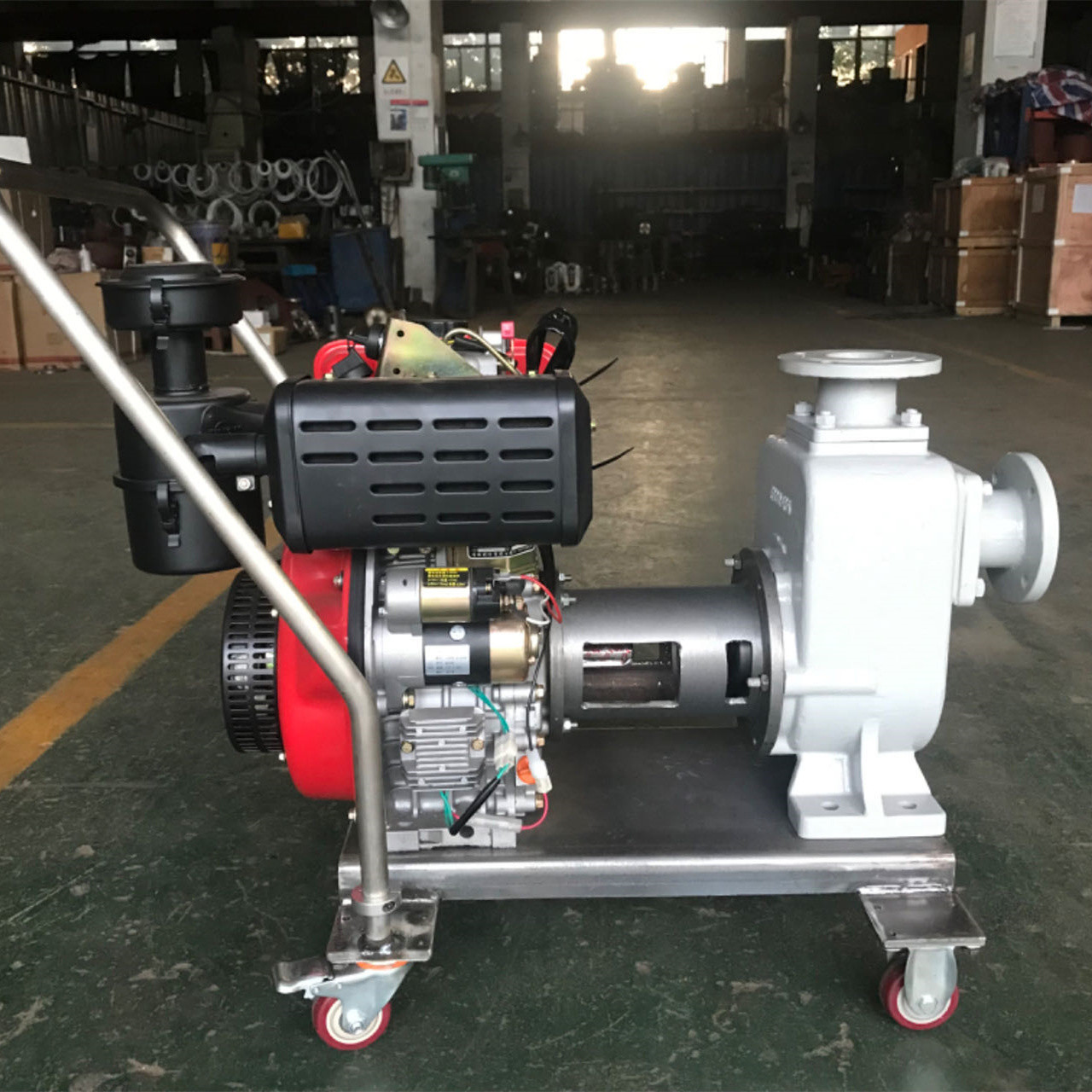 CYZ-A Mobile Centrifugal Pump with Diesel Engine
