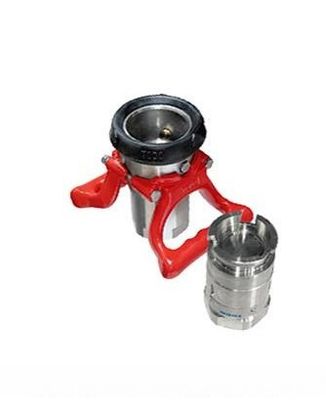 Reducing Dry break coupling quick discharge coupler for pipe fittings ...